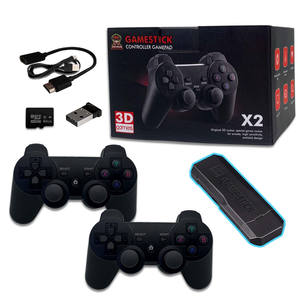Consola Retro Gamestick X2 Joystick Controller Gamepad | Dolphincel
